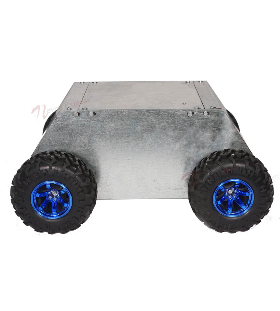 Buy DIY All Terrain Metal Adventure Tank Robot Chassis Arduino ...