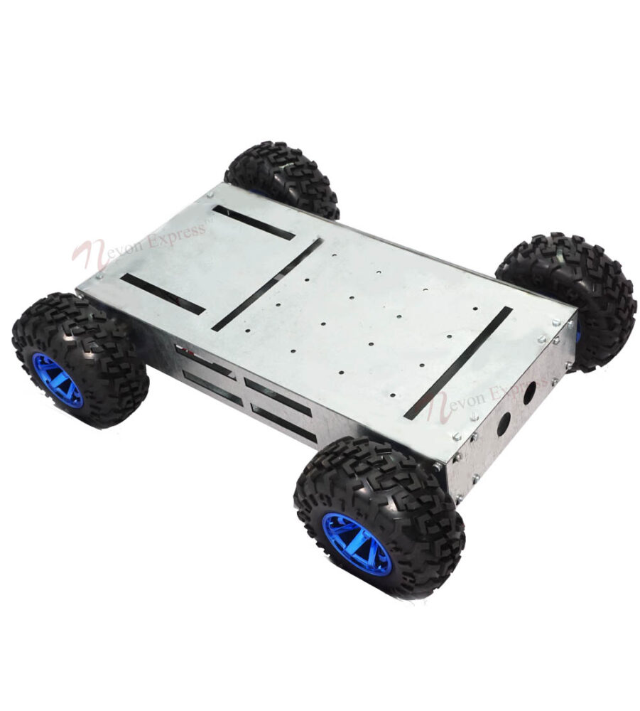 Buy DIY All Terrain Heavy Duty Metal Tank Robot Chassis Arduino ...