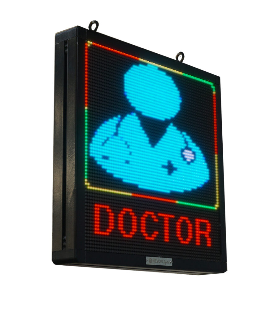 Buy LED Doctor Clinic Sign Board P6 Outdoor Programmable Board at ...