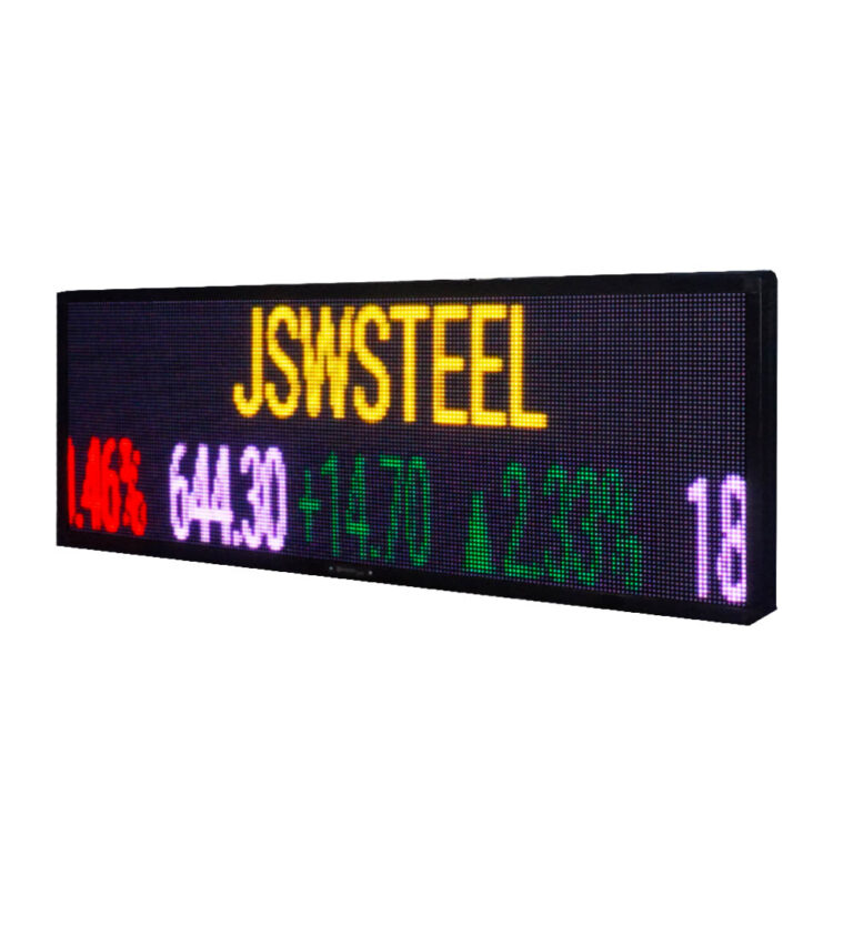 Buy 4 x 2 ft Pollution Parameter Display Board P6 Outdoor Industry Air ...