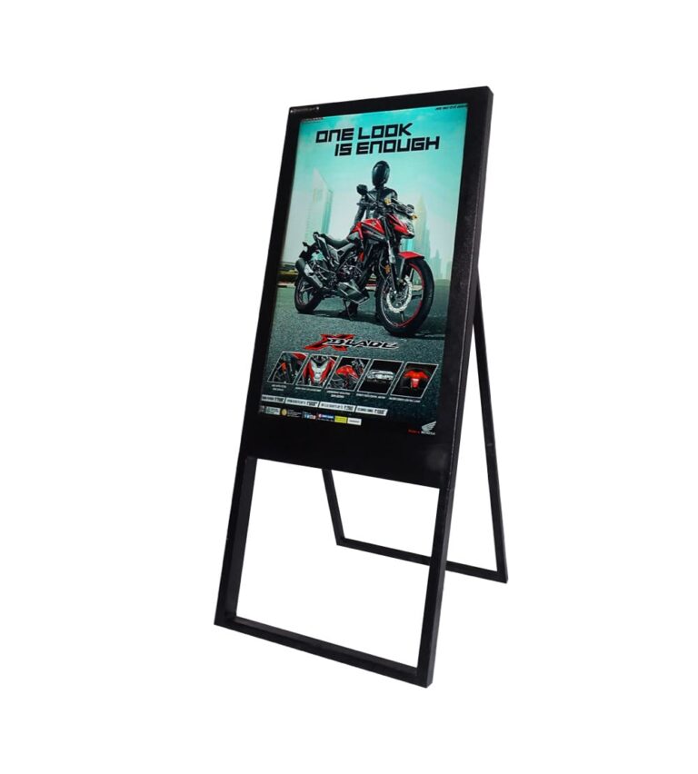 Buy 32 Inch Digital Signage Standee Indoor Portable Display for ...