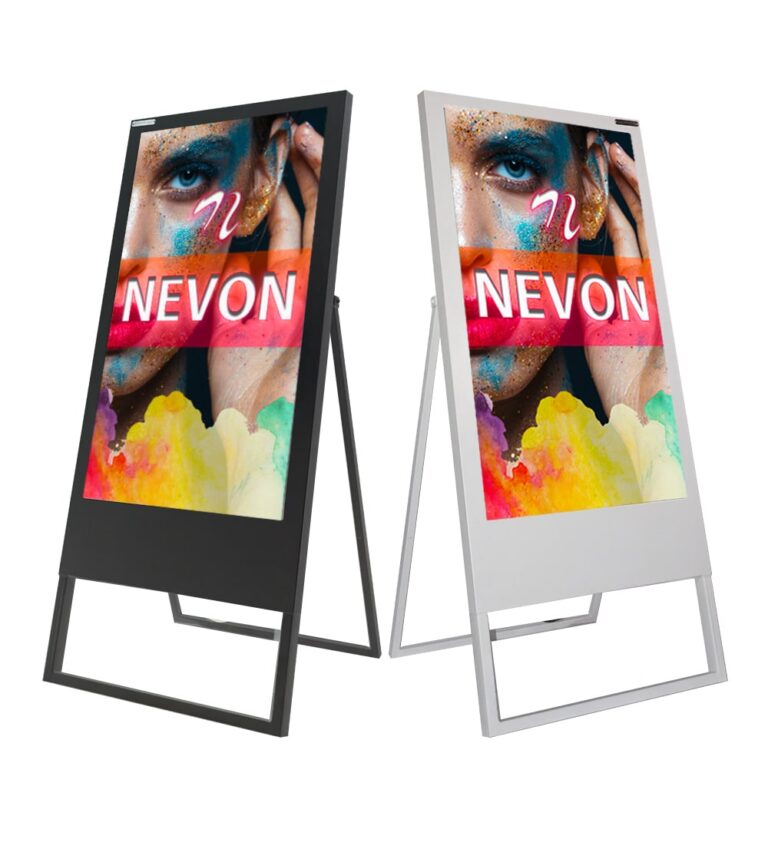 Digital Standees Floor Standing Digital SIgnage Displays | Nevon Express