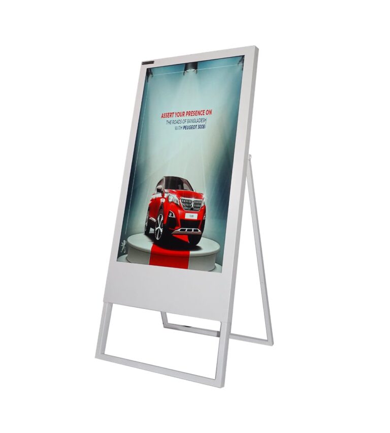 Digital Standees Floor Standing Digital SIgnage Displays | Nevon Express