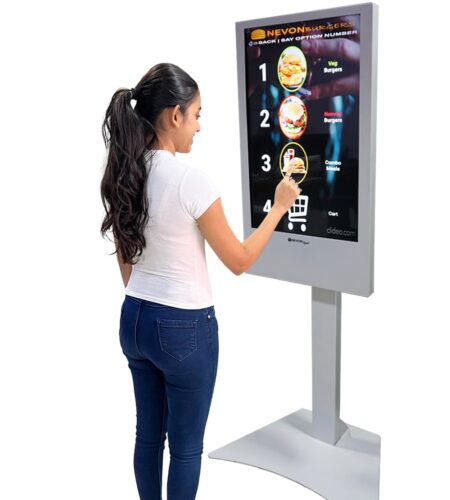 Buy Digital Menu Display Screen for Restaurant Cafe Fast Food