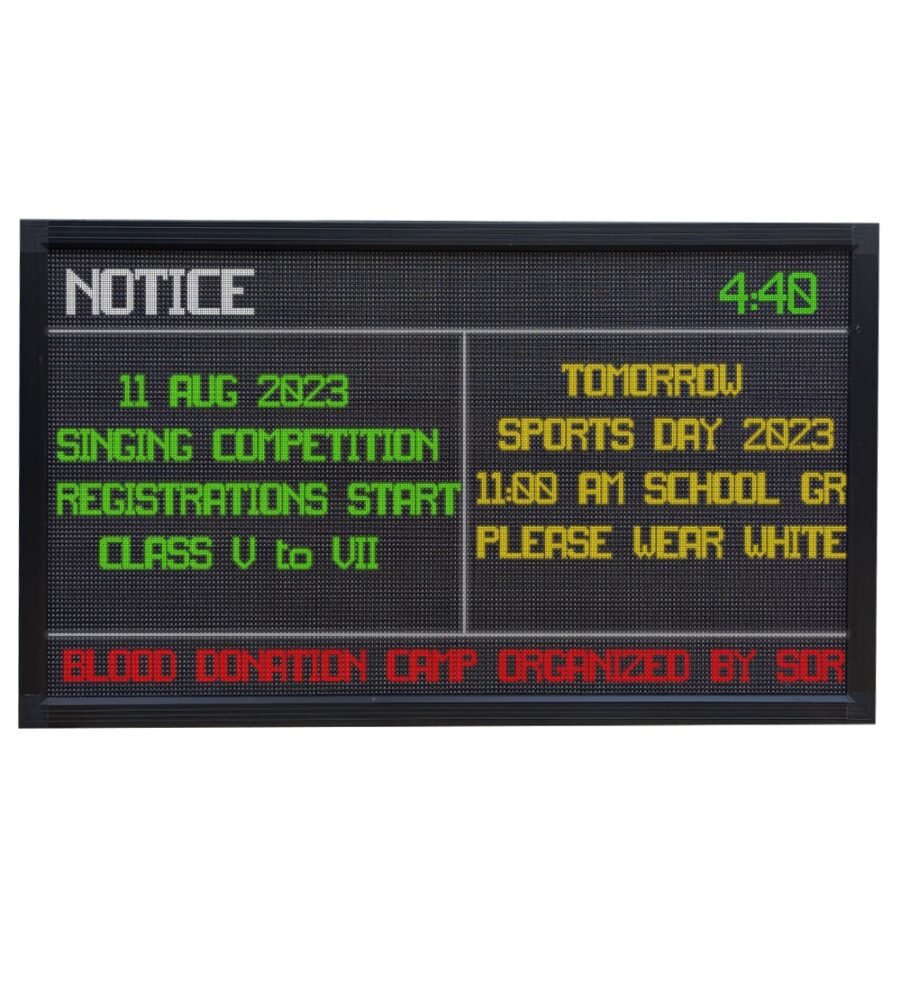 Buy 21x101 LED Outdoor Digital Display Board P10 Advertising Display ...