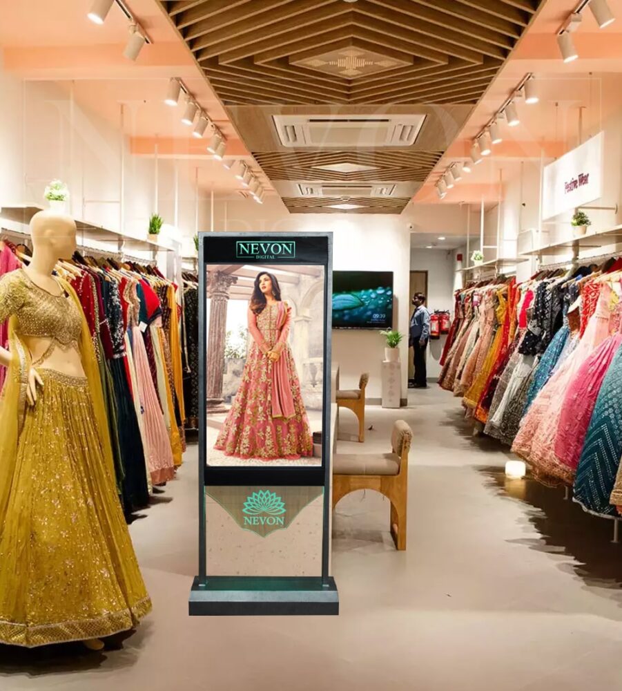 Buy Antique Design 4K Digital Standee for In Store Advertising at ...