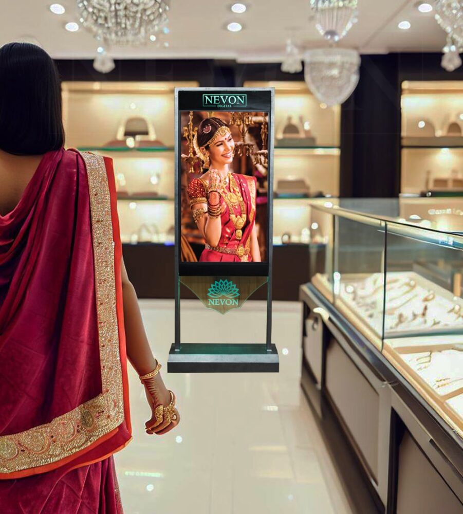 Buy Antique Design 4K Digital Standee for In Store Advertising at ...