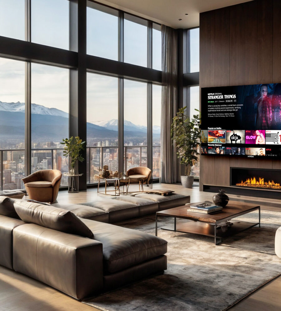 Buy Nevon 102 Inch ALED 2K Smart TV with Large Frameless Screen at ...