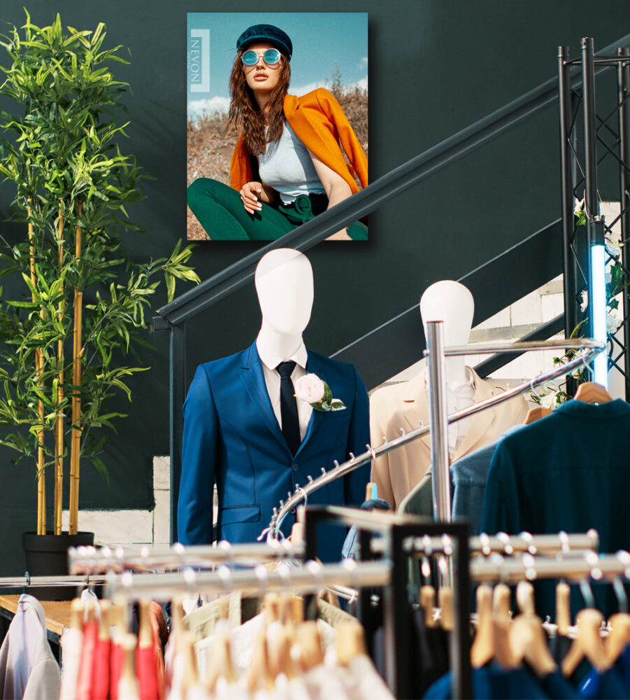 Buy NEVON Digital Window Display For Retail Store and Indoor ...