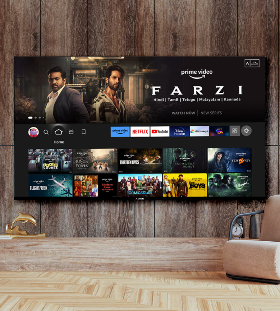 Buy Nevon 102 Inch ALED 2K Smart TV with Large Frameless Screen at ...